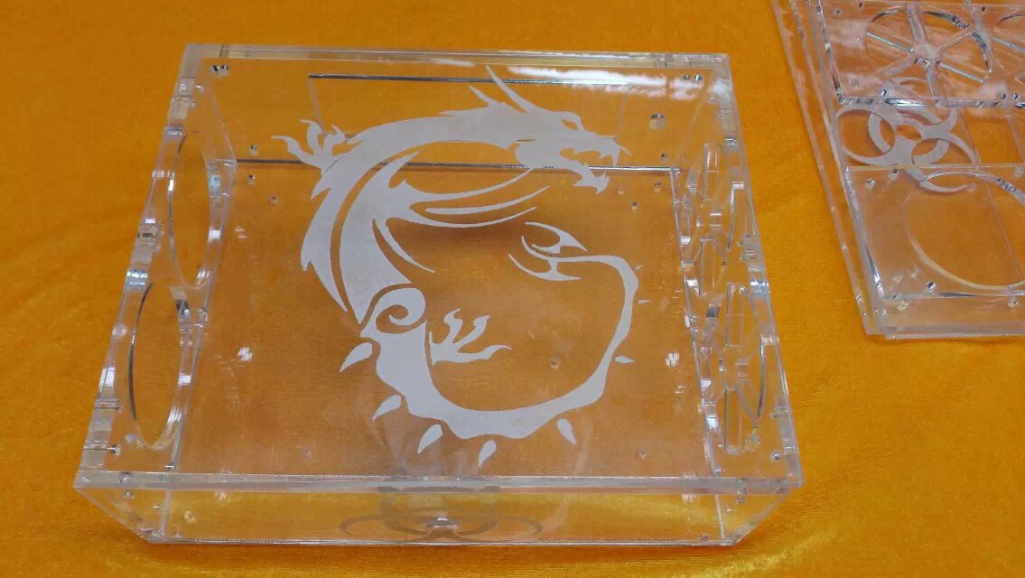 亚克力Mini ITX微型电脑机箱 DIY个性机箱